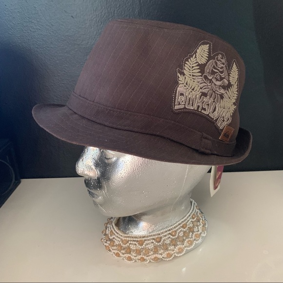 Quiksilver | Accessories | Quicksilver Mens Hat Shady Wins Fedora Brown ...